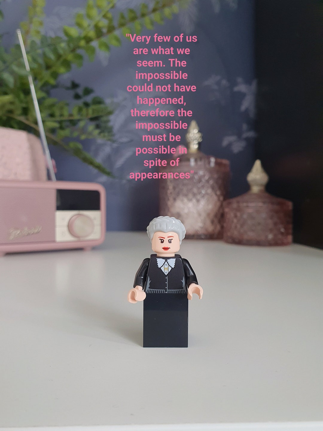 Agatha Christie LEGO® Minifigure - Gift for Writers & Teachers - Etsy