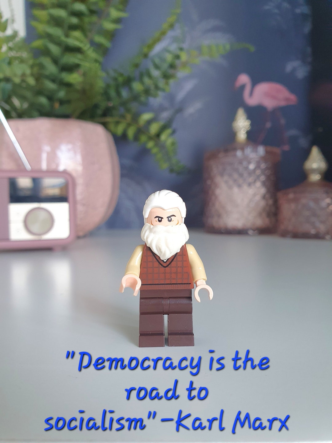 Karl Marx® Custom Minifigure Philosopher Economist Historian Political ...