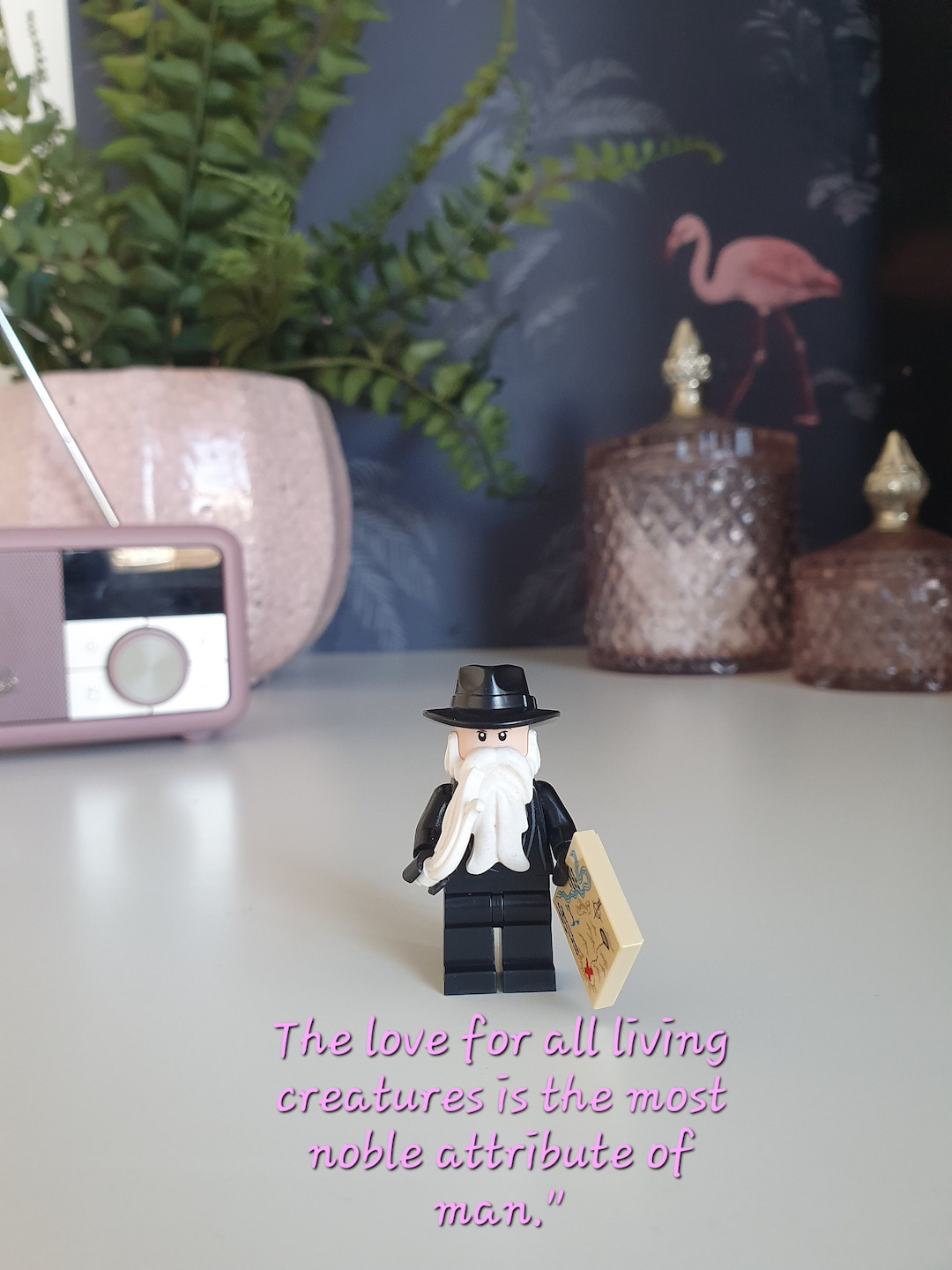 Charles Darwin Minifigure Keychain: Gift for Biologists & Scientists - Etsy