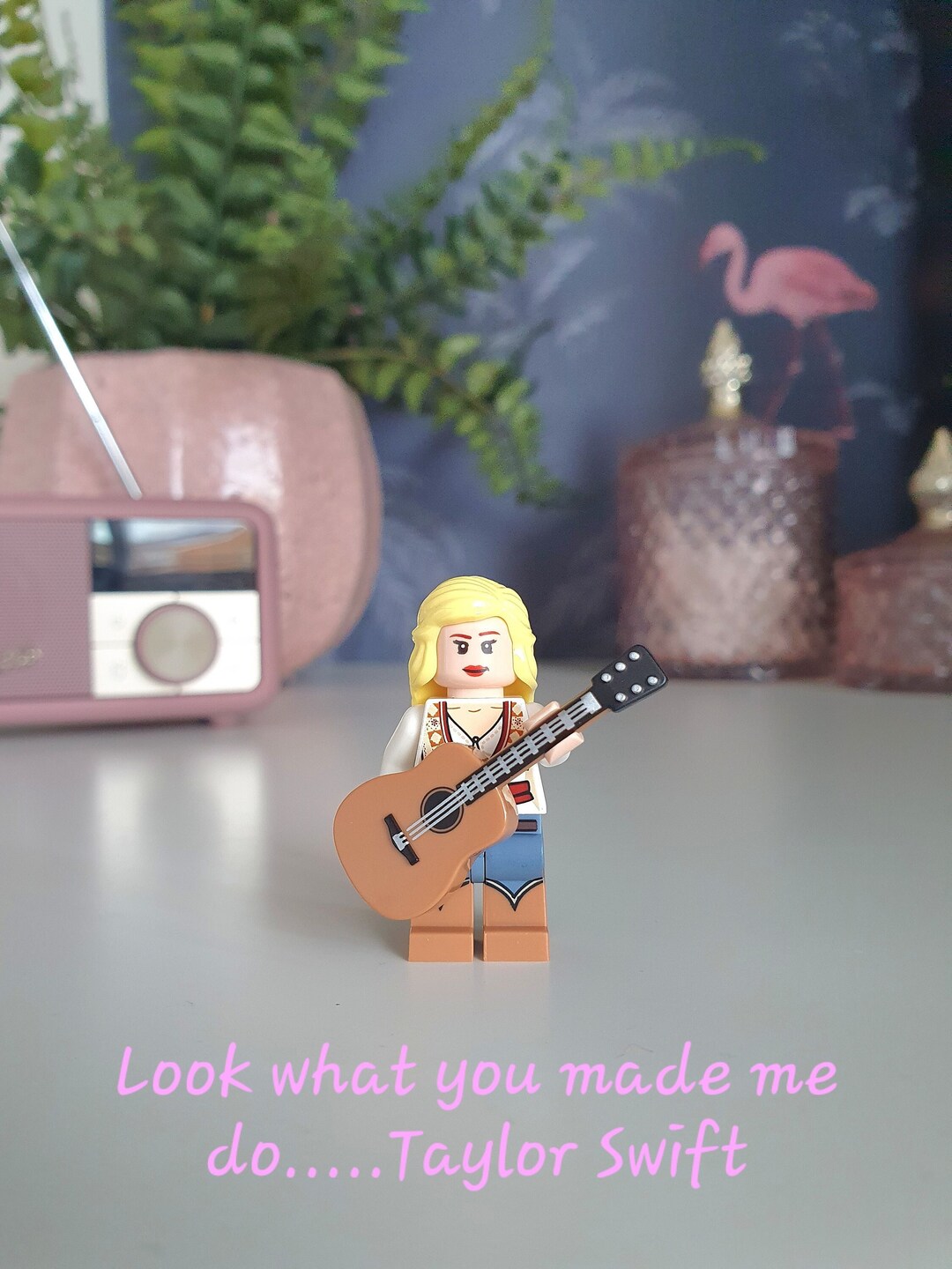 Taylor Swift® Country/pop Music Custom Minifigure. Taylor Swift® With ...