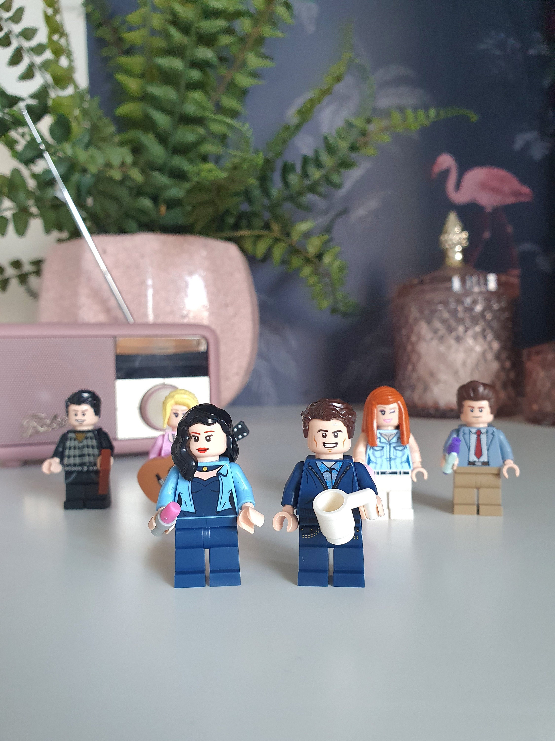Friends® American Sitcom Custom Minifigure Set 1990s TV Show Cult TV ...