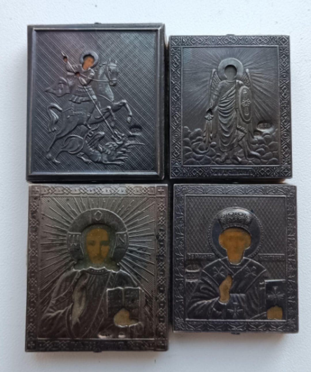 George the Victorious / Archangel Michael / Jesus Christ / Nicholas the ...