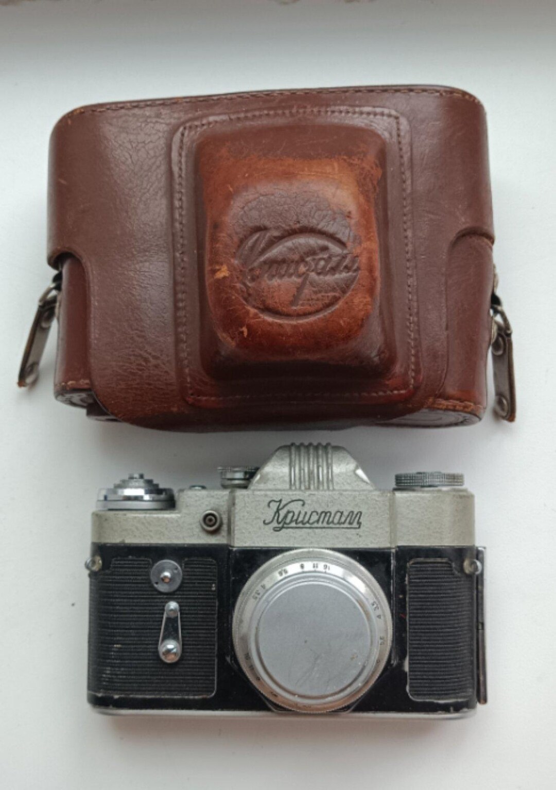 SLR Camera 35mm Tested KMZ Kristal Industar-50 3.5/50 M39 Crystal ...