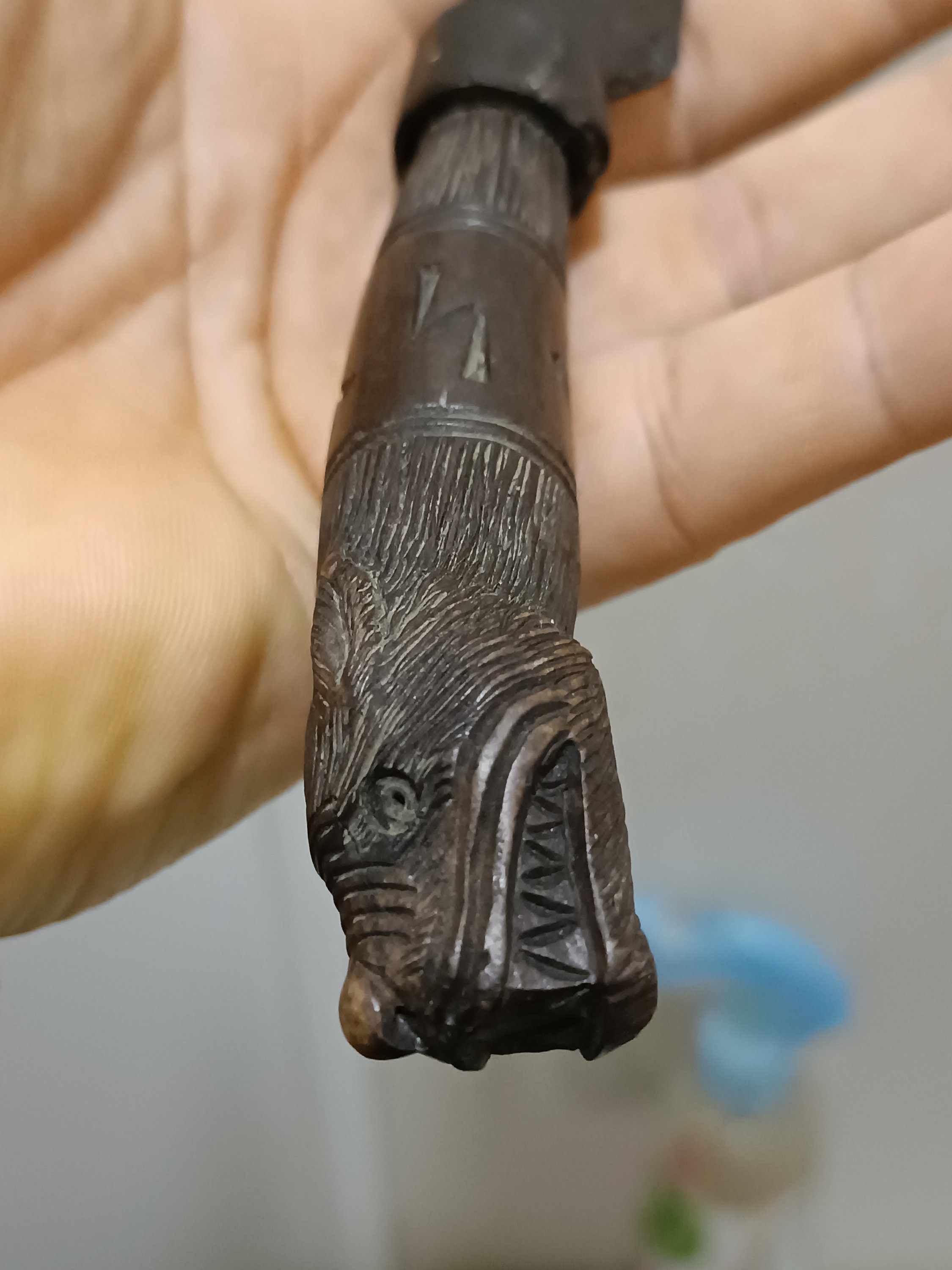 Modern Imitation of Viking's Knife "wolf" / North Europe Knife/hand ...