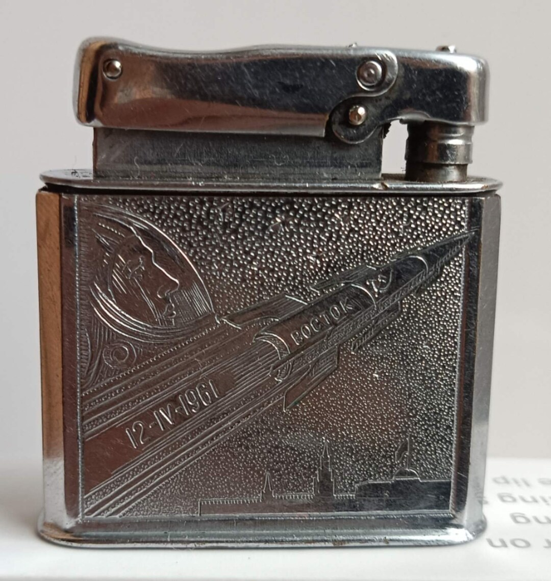 Soviet Gasoline Lighter "first Spaceman/astronaut in History of Mankind ...