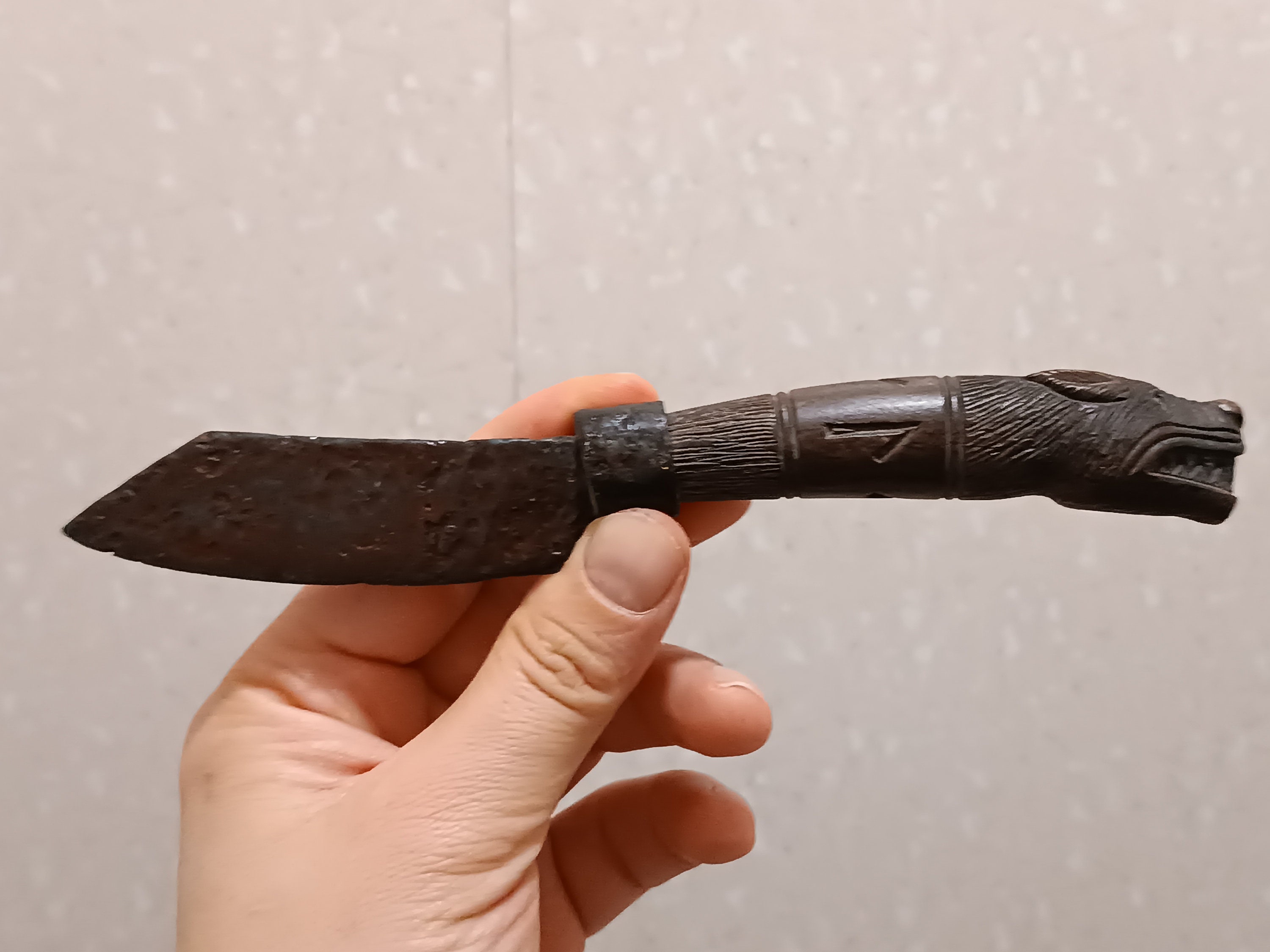Modern Imitation of Viking's Knife "wolf" / North Europe Knife/hand ...