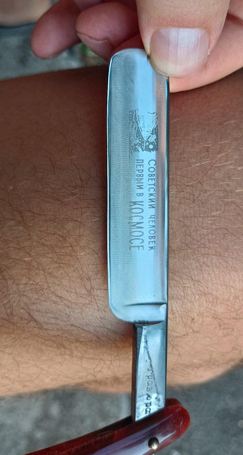 Soviet Straight Razor "soviet Astronaut is First Representative of ...