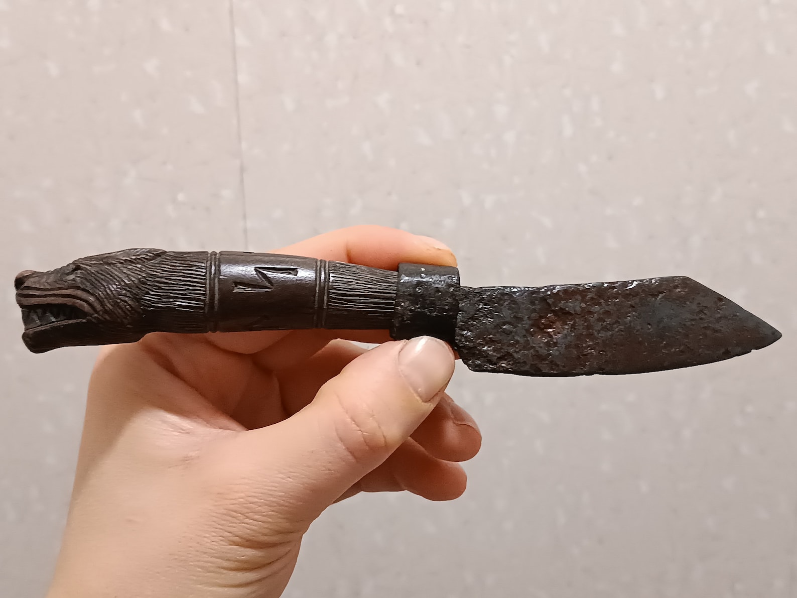 Modern Imitation of Viking's Knife "wolf" / North Europe Knife/hand ...