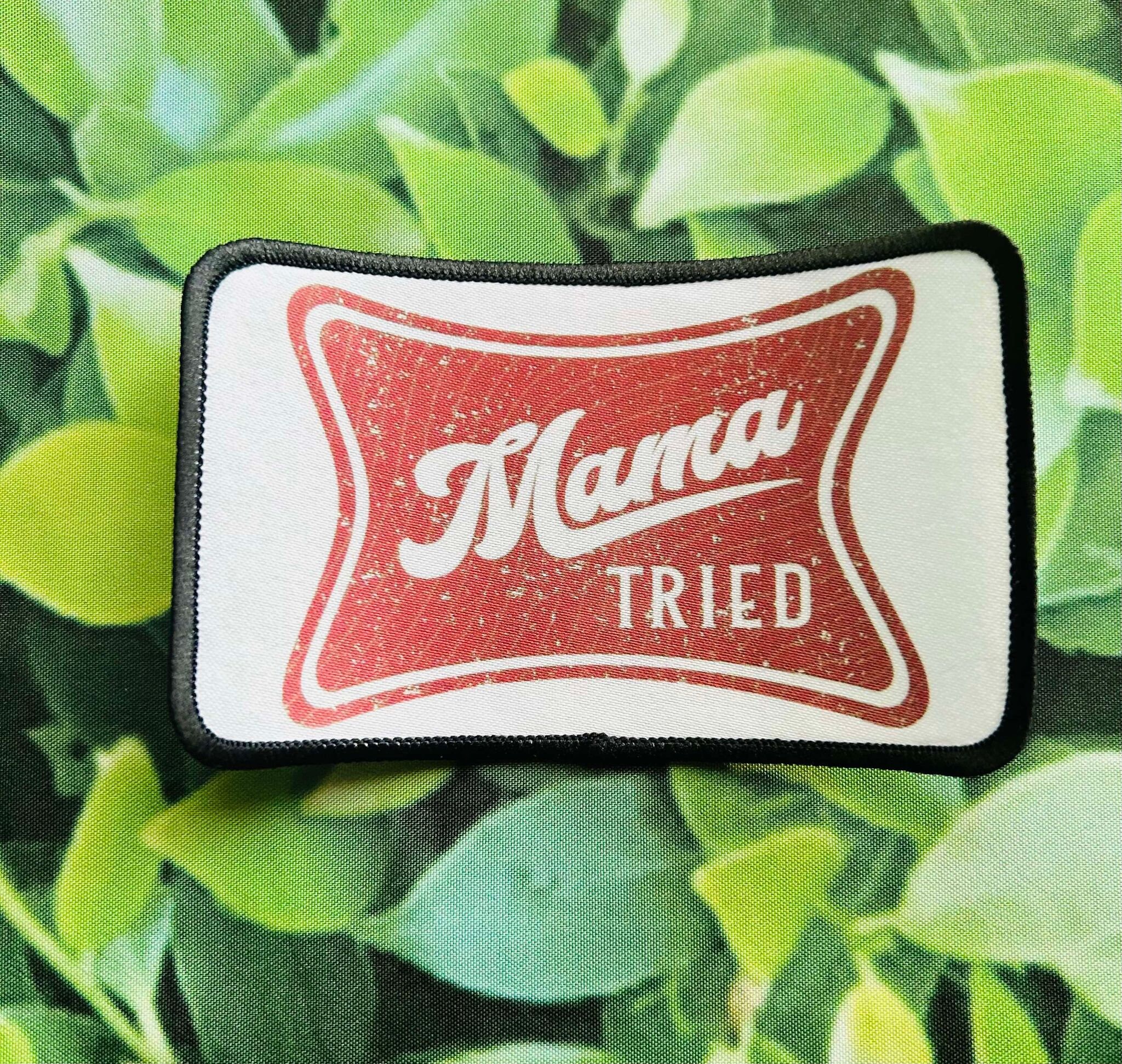 Mama Tried Miller Symbol Custom Patch Custom Hat Patch Sublimation ...