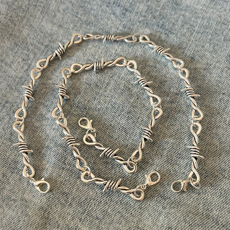 Barbed Wire Chains - Etsy