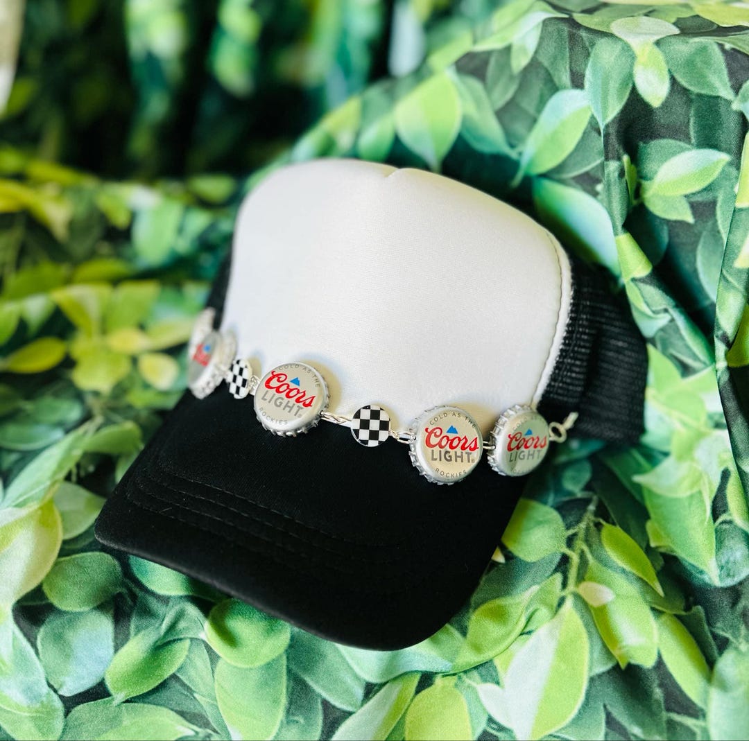 Handmade Beer Cap Trucker Hat Chain: Trendy Hat Accessory - Etsy