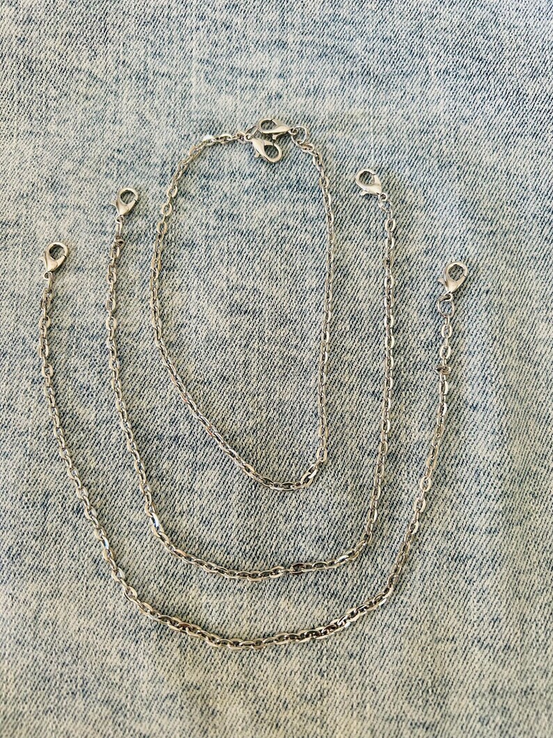 Silver Hat Chains Trucker Hat Chains Hat Chains - Etsy