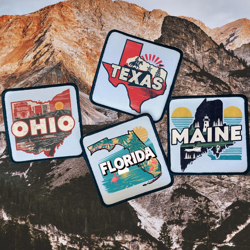State Patches - Etsy