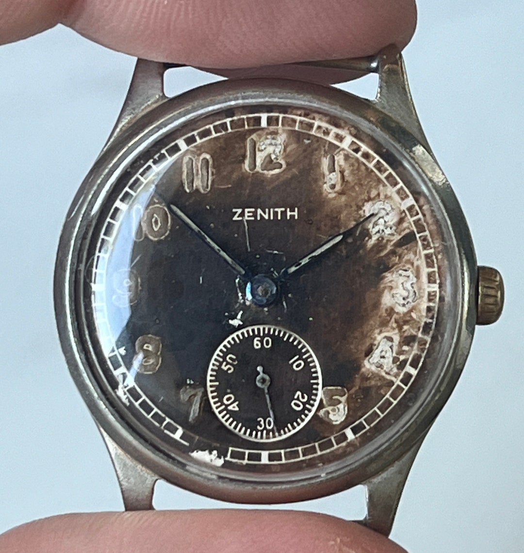 Vintage Rare 1940s Zenith Watch German Military WW2 - Etsy