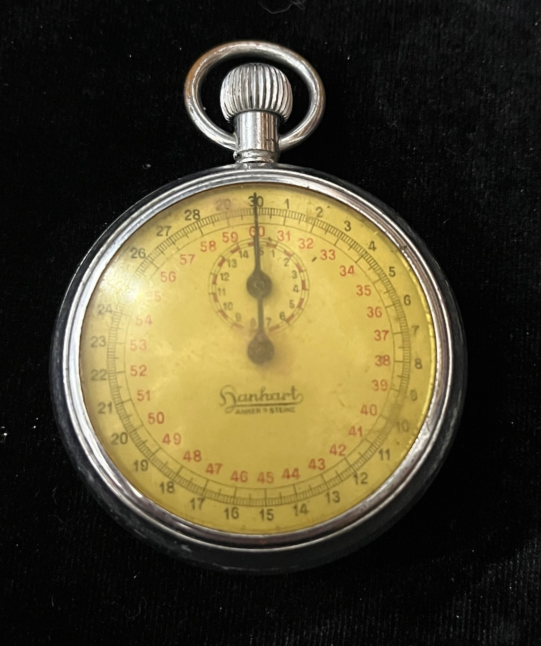 Very Rare Hanhart Stopwatch, World War II Times Original! - Etsy