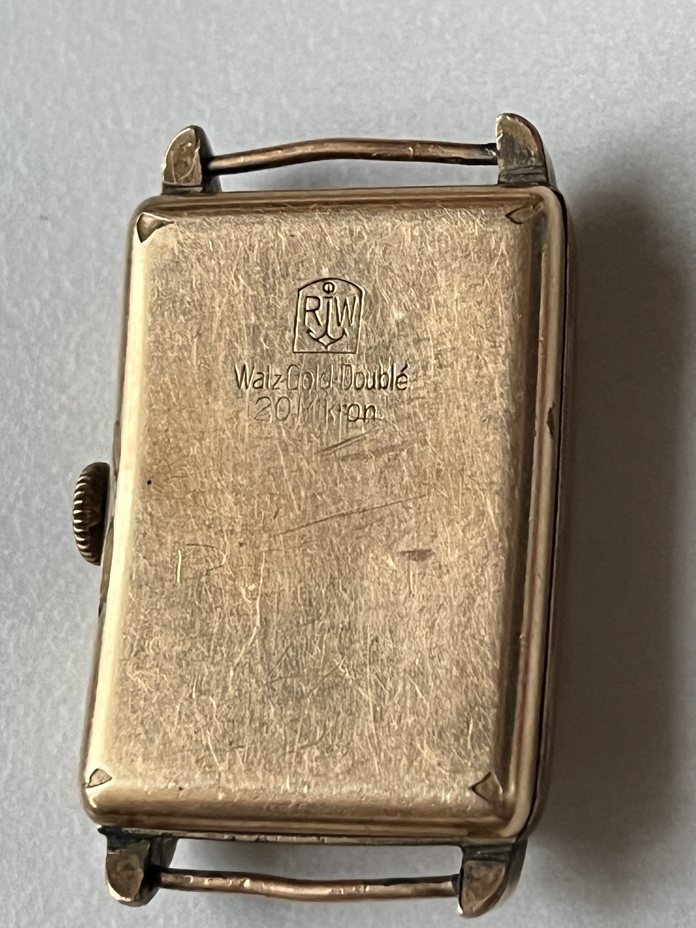 Vintage WW2 Military Rectangular Watch Chronometre Ancre - Etsy