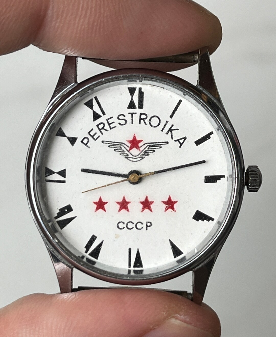 Rare Luch Propaganda Perestroika Watch Quartz Soviet Russian USSR - Etsy
