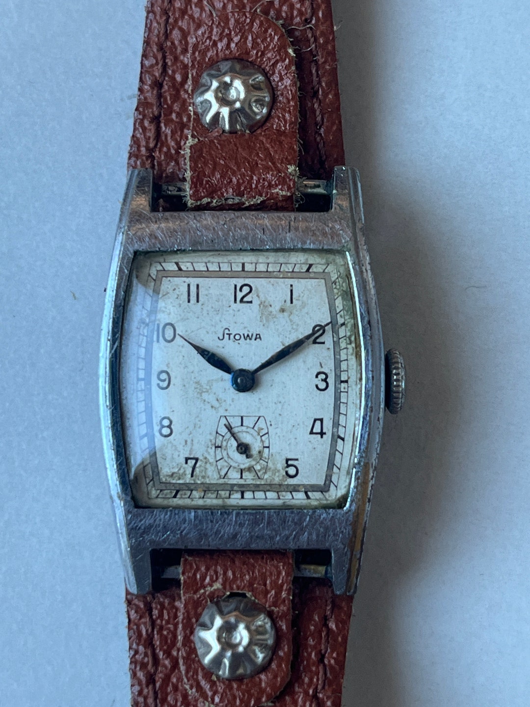 Rare WW2 Stowa Military Watch With Original Strap, Working - Etsy