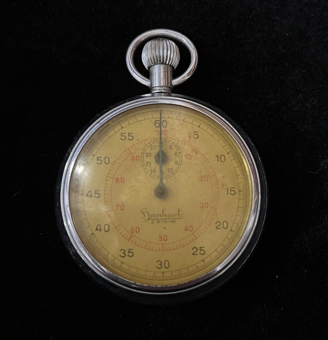 Very Rare Hanhart Stopwatch, World War II Times Original - Etsy