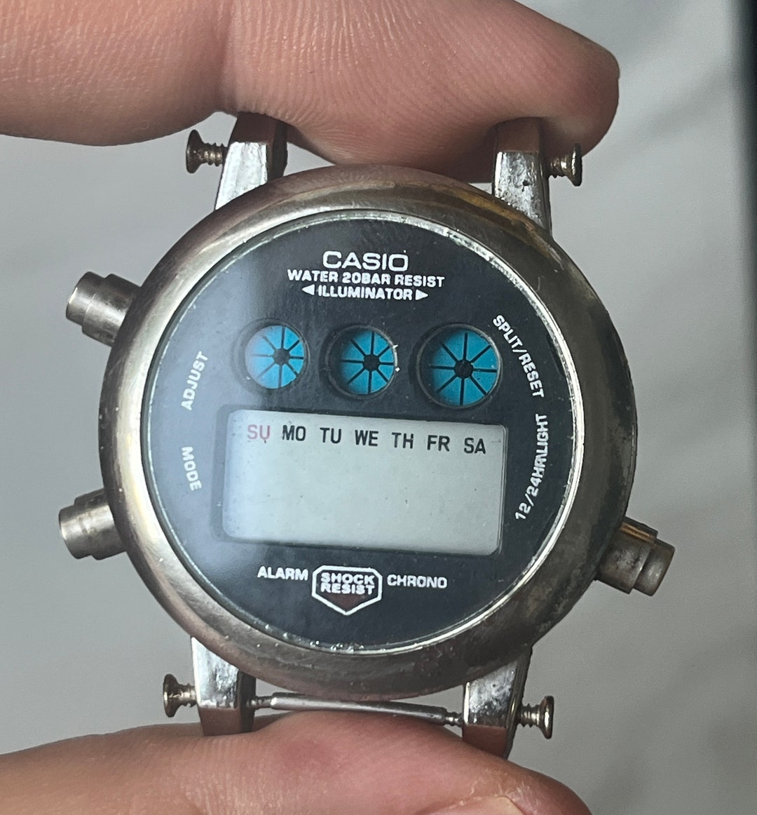 1980s Vintage Casio G SHOCK Resist 20 Bar RARE - Etsy