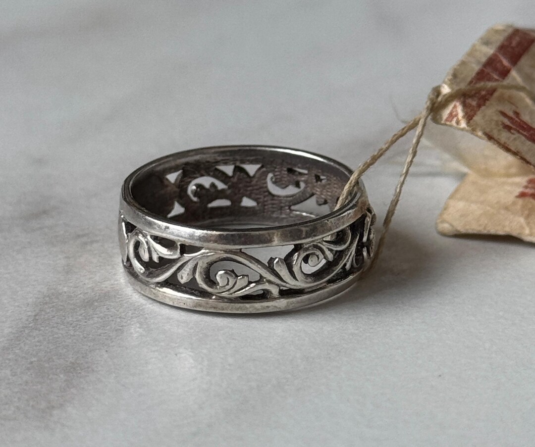 Vintage Russian Soviet Sterling Silver 916 / Ring USSR Women's Jewelry ...