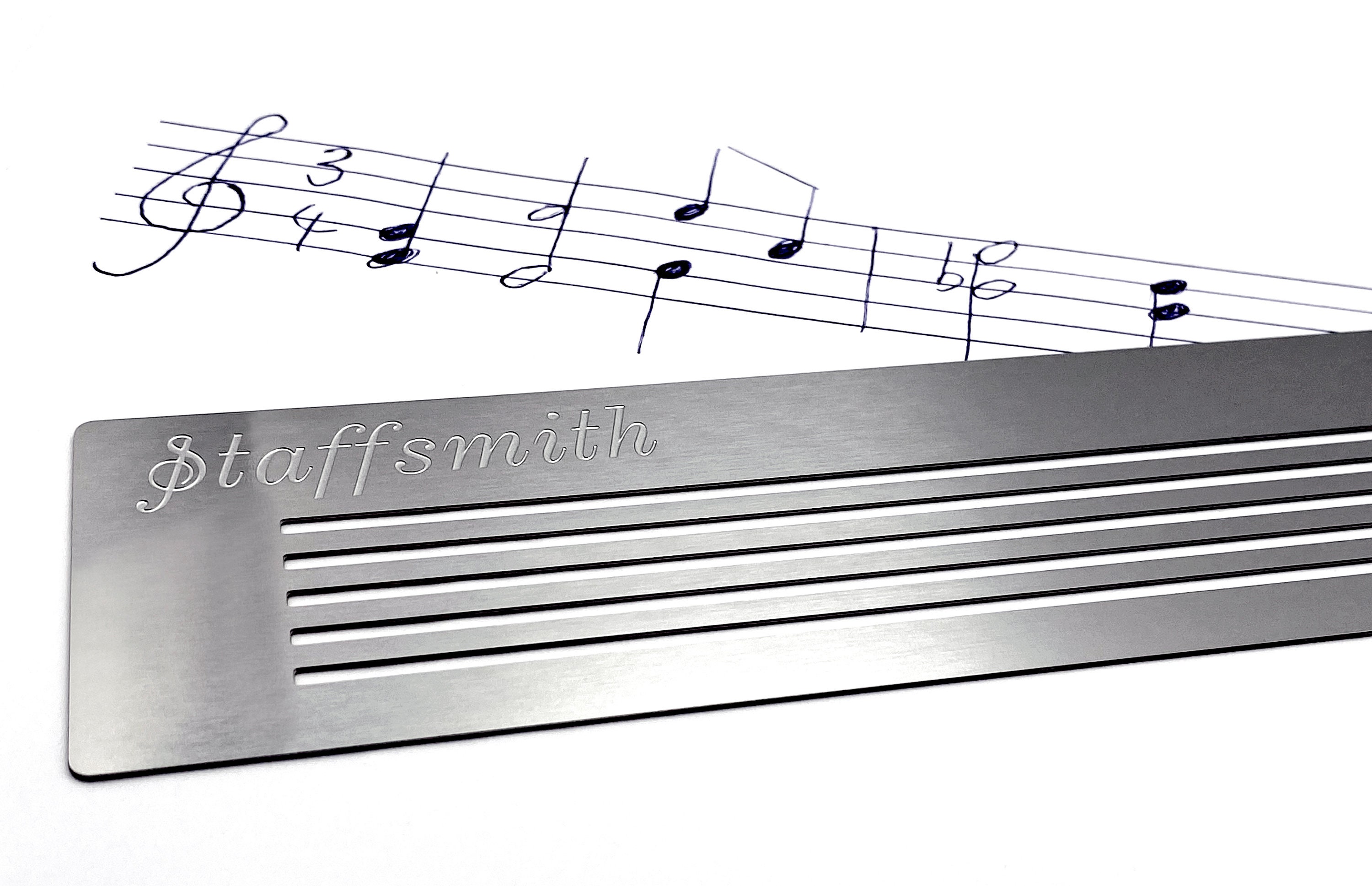 Music Staff Stencil - Create Staff Lines for Music Notation. Must Have ...