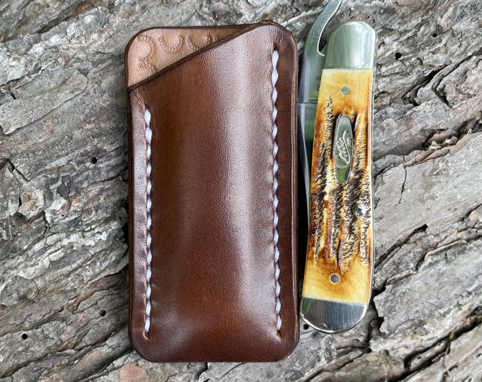 Case Russlock Leather Pocket Slip / Knife Slip / 6 to 7 Oz Leather ...