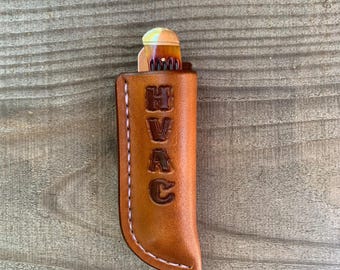 Case Trapper Leather Knife Sheath HD 8/9 Oz / Handsewn / Right Hand - Etsy