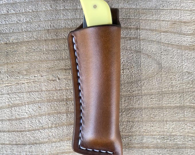 Case Sodbuster Leather Knife Sheath Right Hand / Handsewn - Etsy