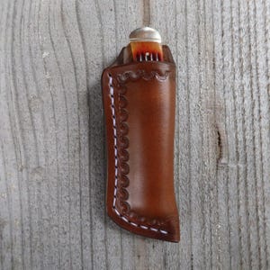 Case Trapper Leather Knife Sheath HD 8/9 Oz Right Hand - Etsy