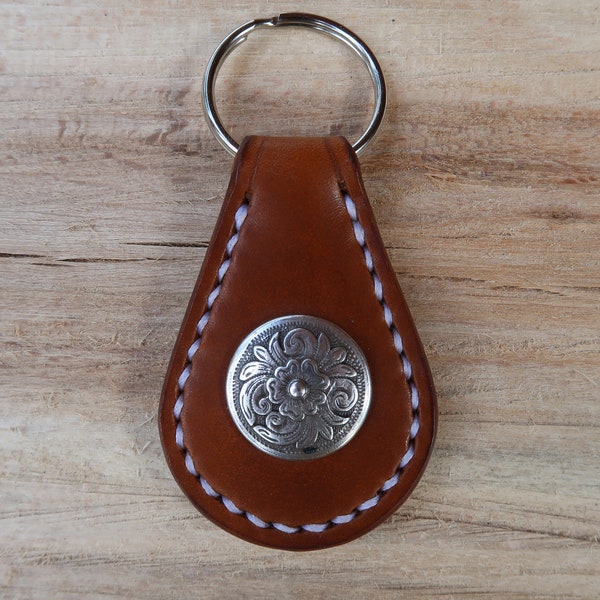 Leather Key Fobs - Etsy