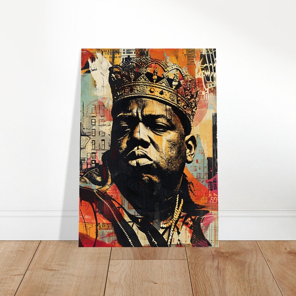 Póster Notorious BIG Leyenda de Rap, Biggie Rapero, Retro Hip Hop ...