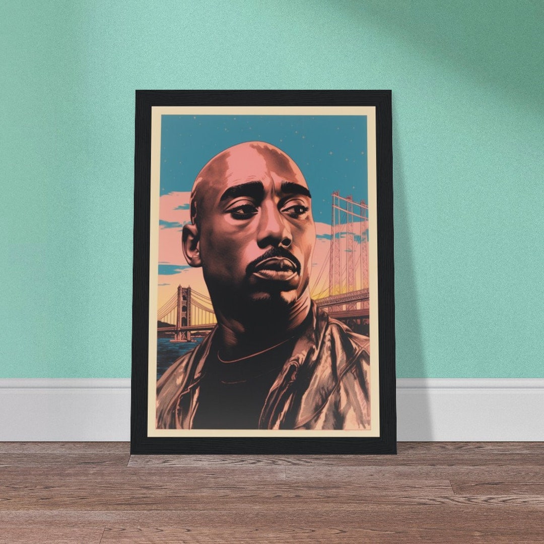 Tupac Shakur Print Ready Poster - Etsy