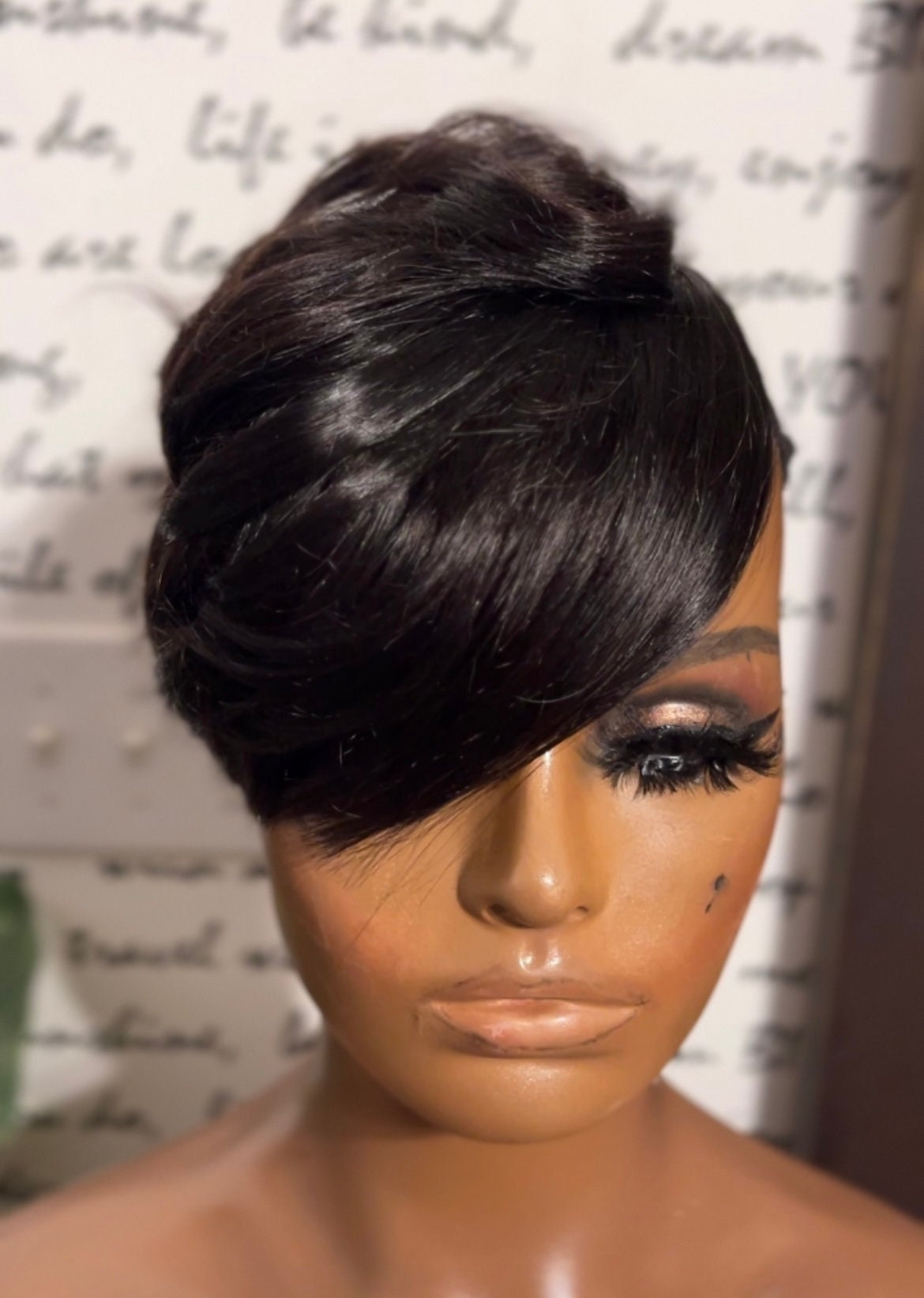 Chanel Human Hairpiece Topper Alopecia Human Hair Hair Extension Hair ...