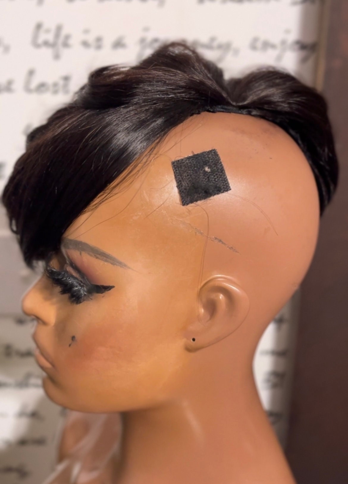 Chanel Human Hairpiece Topper Alopecia Human Hair Hair Extension Hair ...