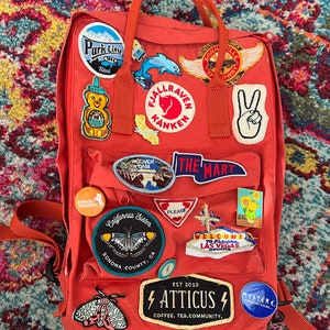 Custom Patchwork Fjallraven Backpack **PATCHES Included(optional)** - Etsy