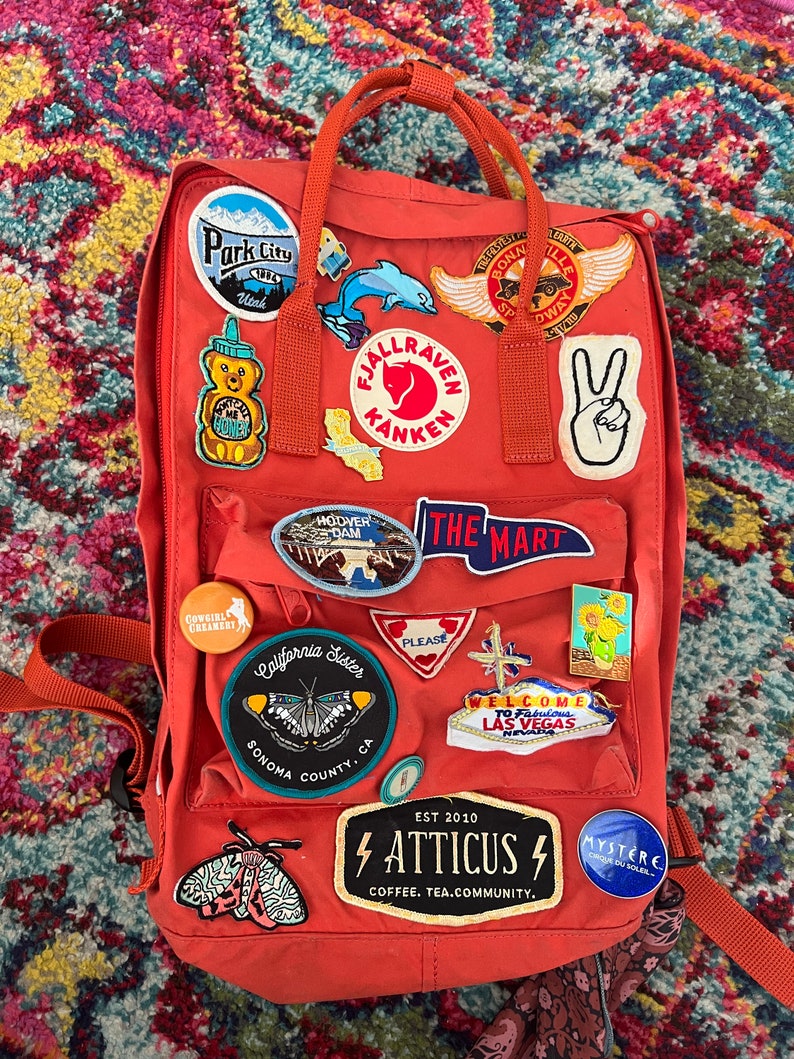 Custom Patchwork Fjallraven Backpack **PATCHES Included(optional)** - Etsy