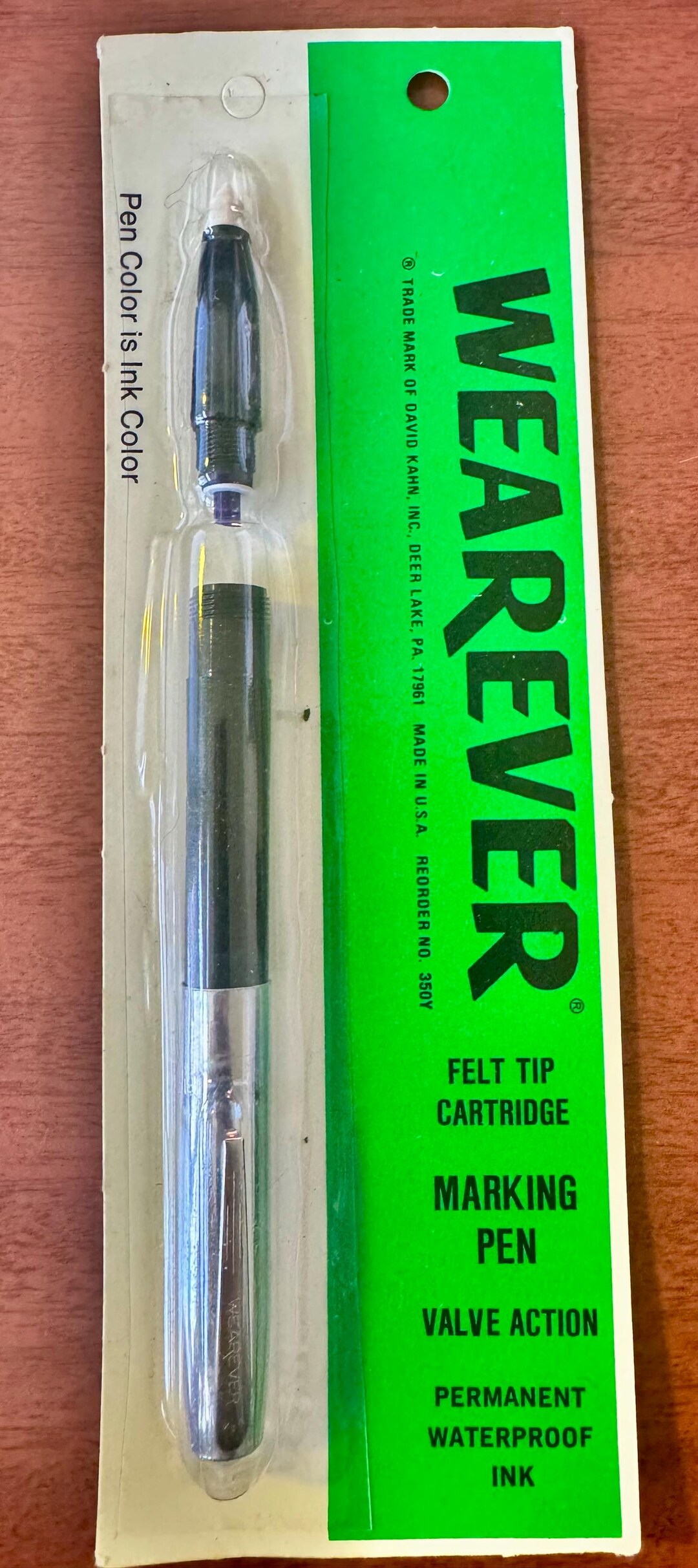Wearever Felt Tip Cartridge Marking Pen - 1960s - New Old Stock - Etsy