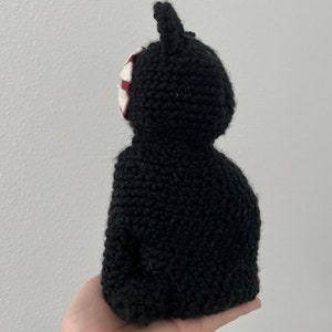 Demon Teeth Cat Crochet Amigurumi Plushie - Etsy