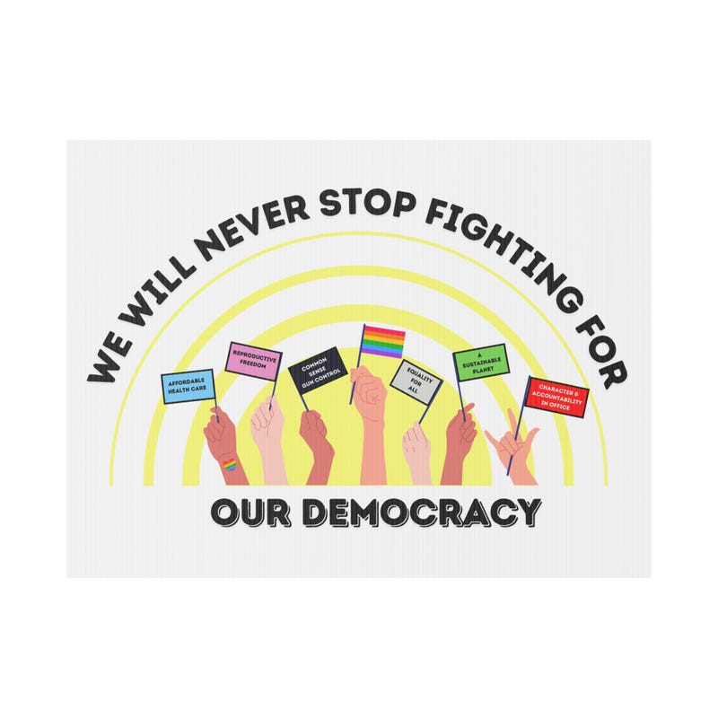 Political Yard Signs - Etsy