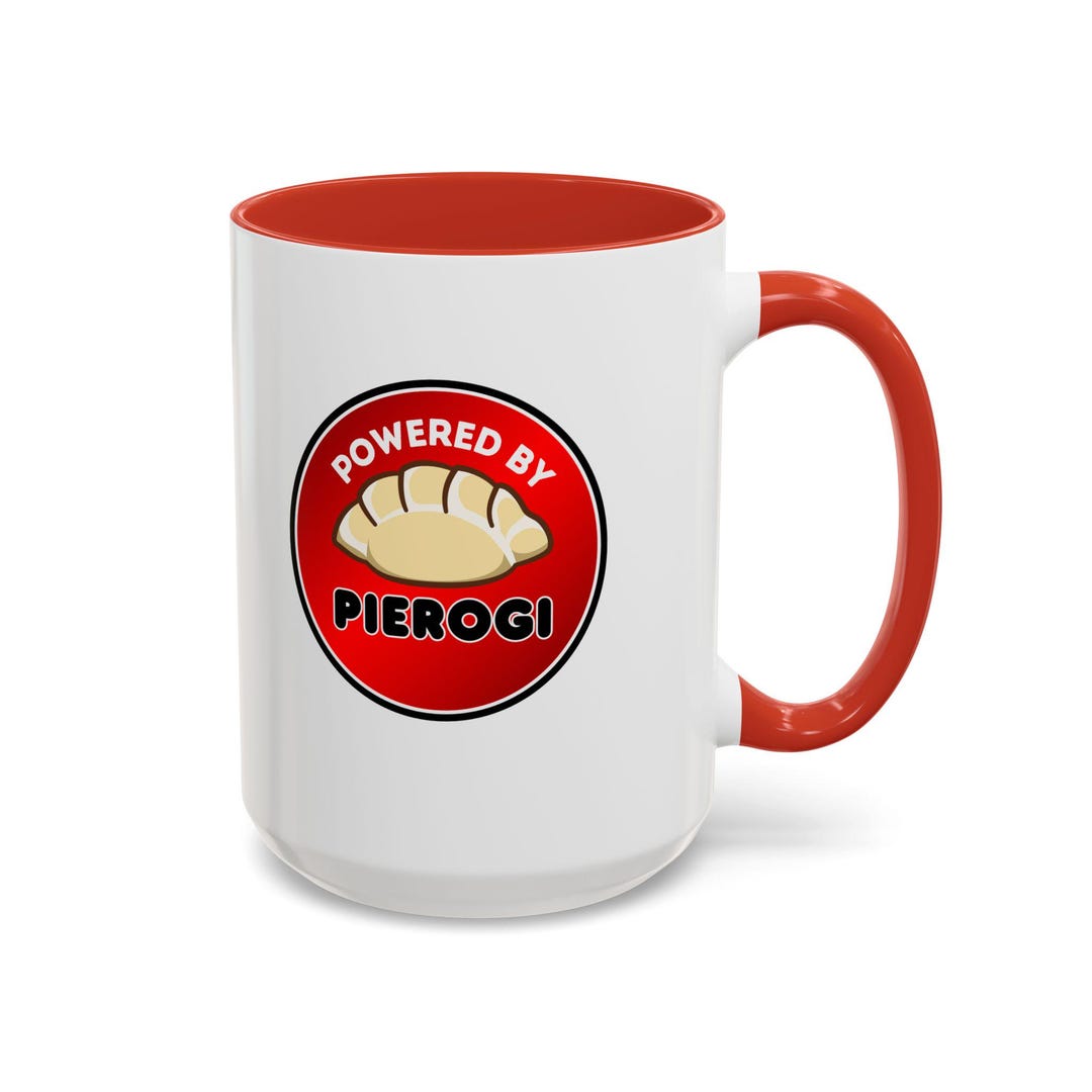 Powered by Pierogi Mug, Polish Food Lovers Gift, Coffee Cup, Kitchen ...