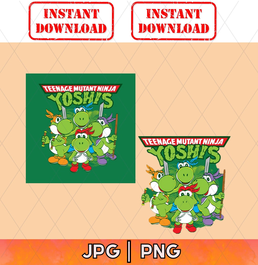 Teenage Mutant Ninja Yoshis Jpg Png,ninja Yoshi Png,yoshi Turtles Png ...