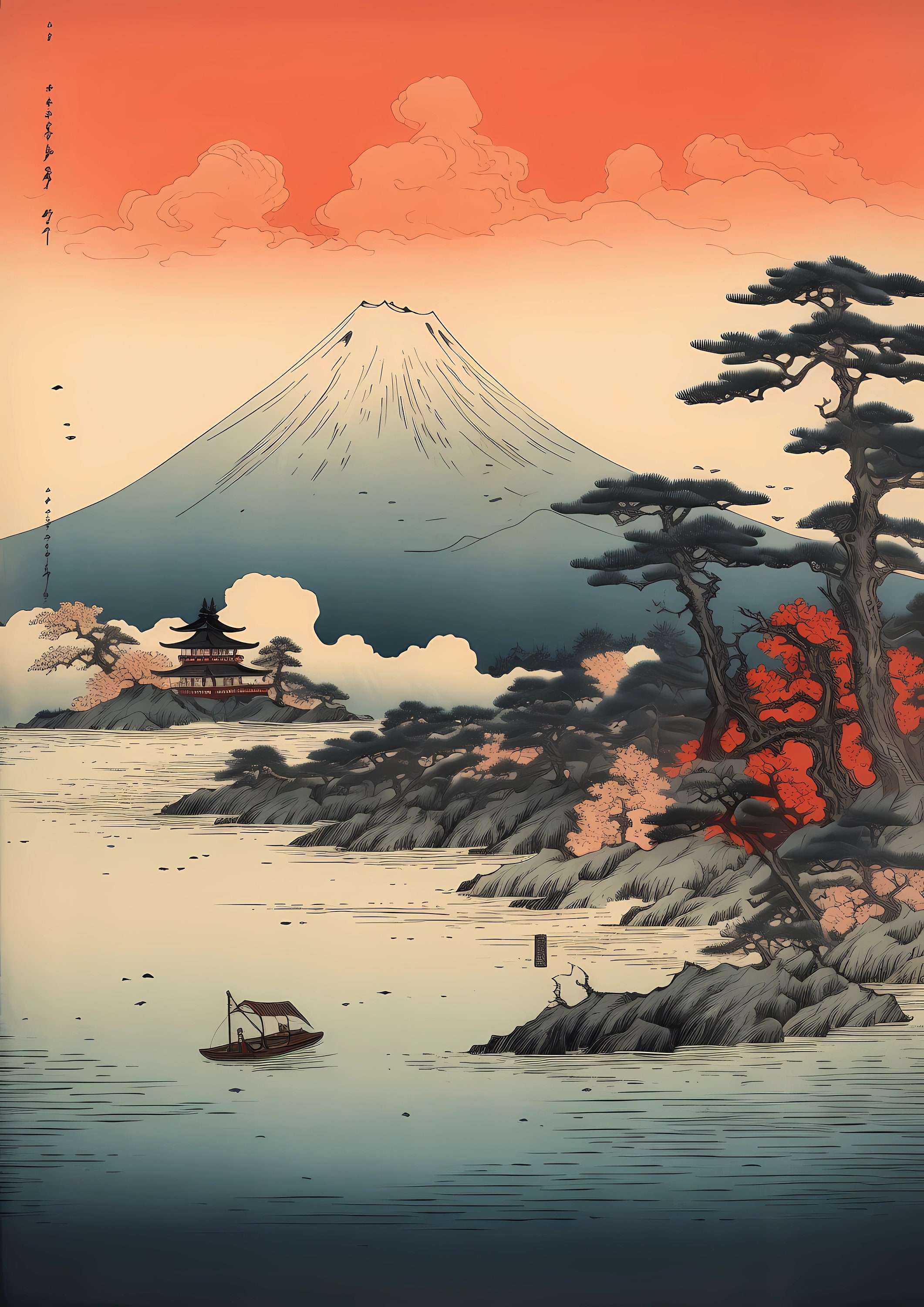 Japanese Art, Japanese Print Selection, Eastern Art, Japan Original Art ...