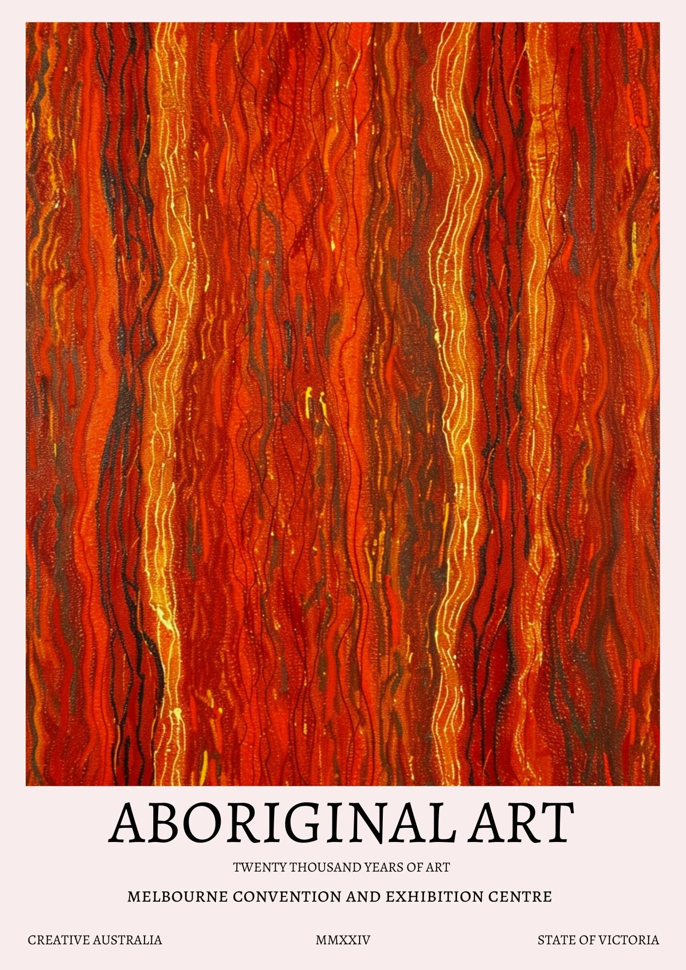 Aboriginal Art Exhibition Poster Prints Print Selection Pretty Wall Art ...