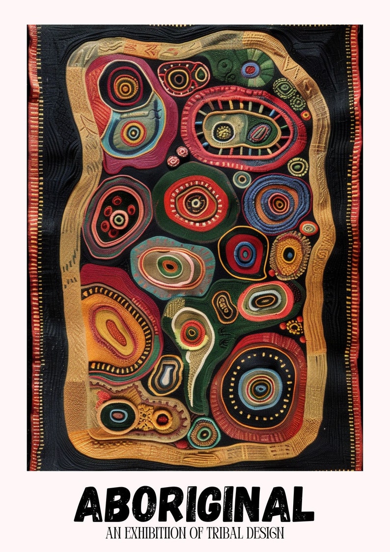 Aboriginal Art Exhibition Poster, Original Art, Aboriginal Prints, Home ...