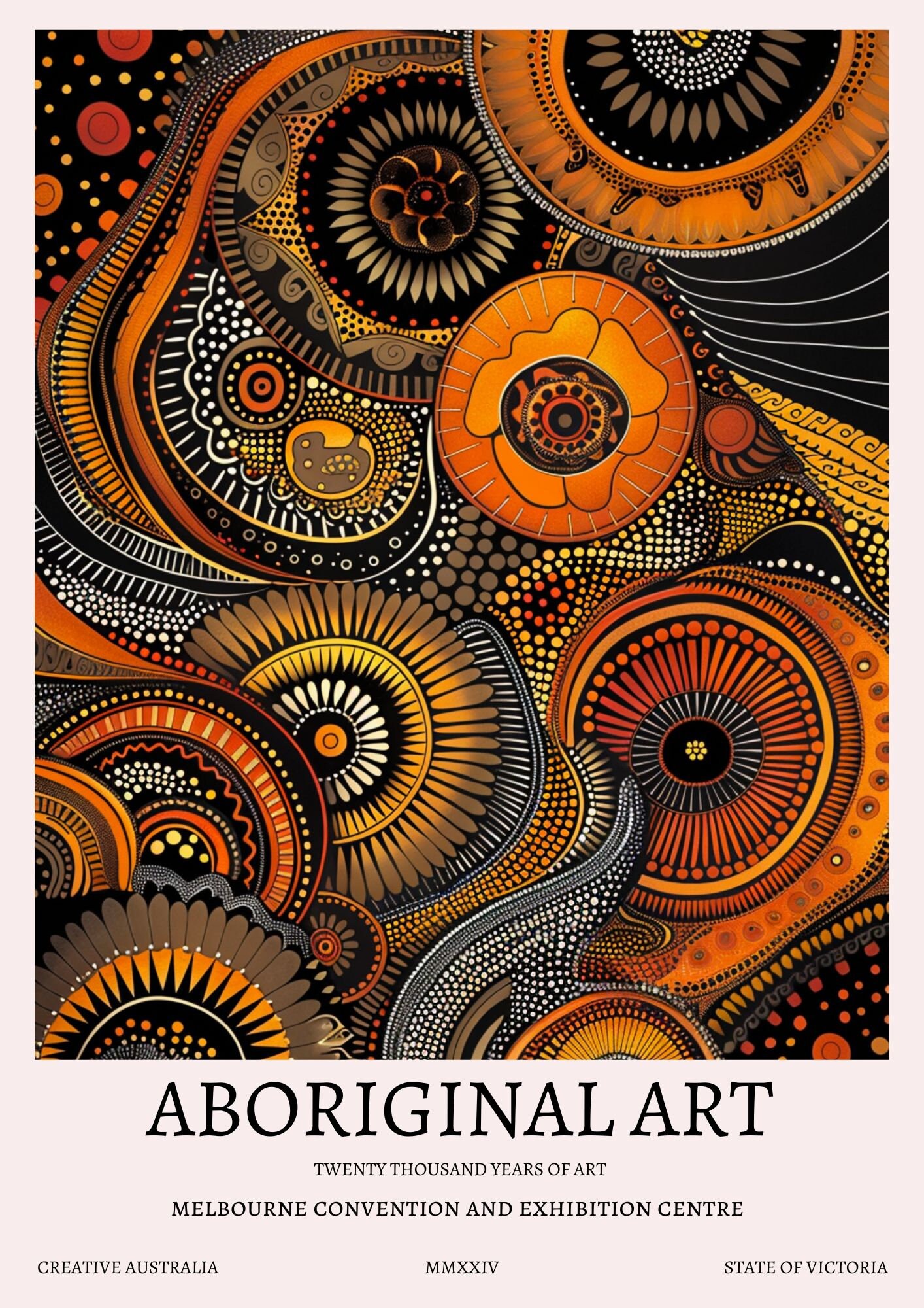 Aboriginal Art Exhibition Poster Selection Aboriginal Prints Beautiful ...