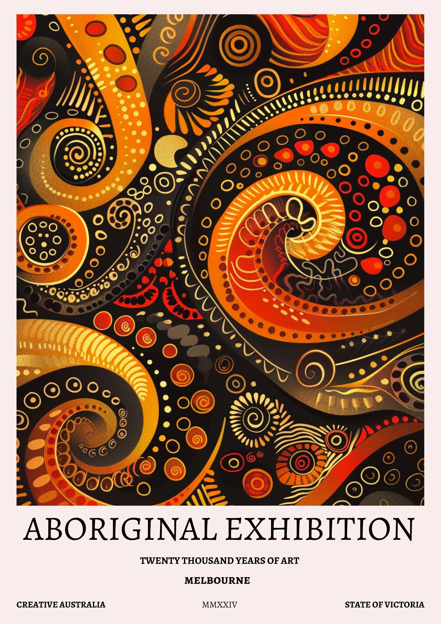 Aboriginal Art Exhibition Poster Selection Aboriginal Prints Beautiful ...