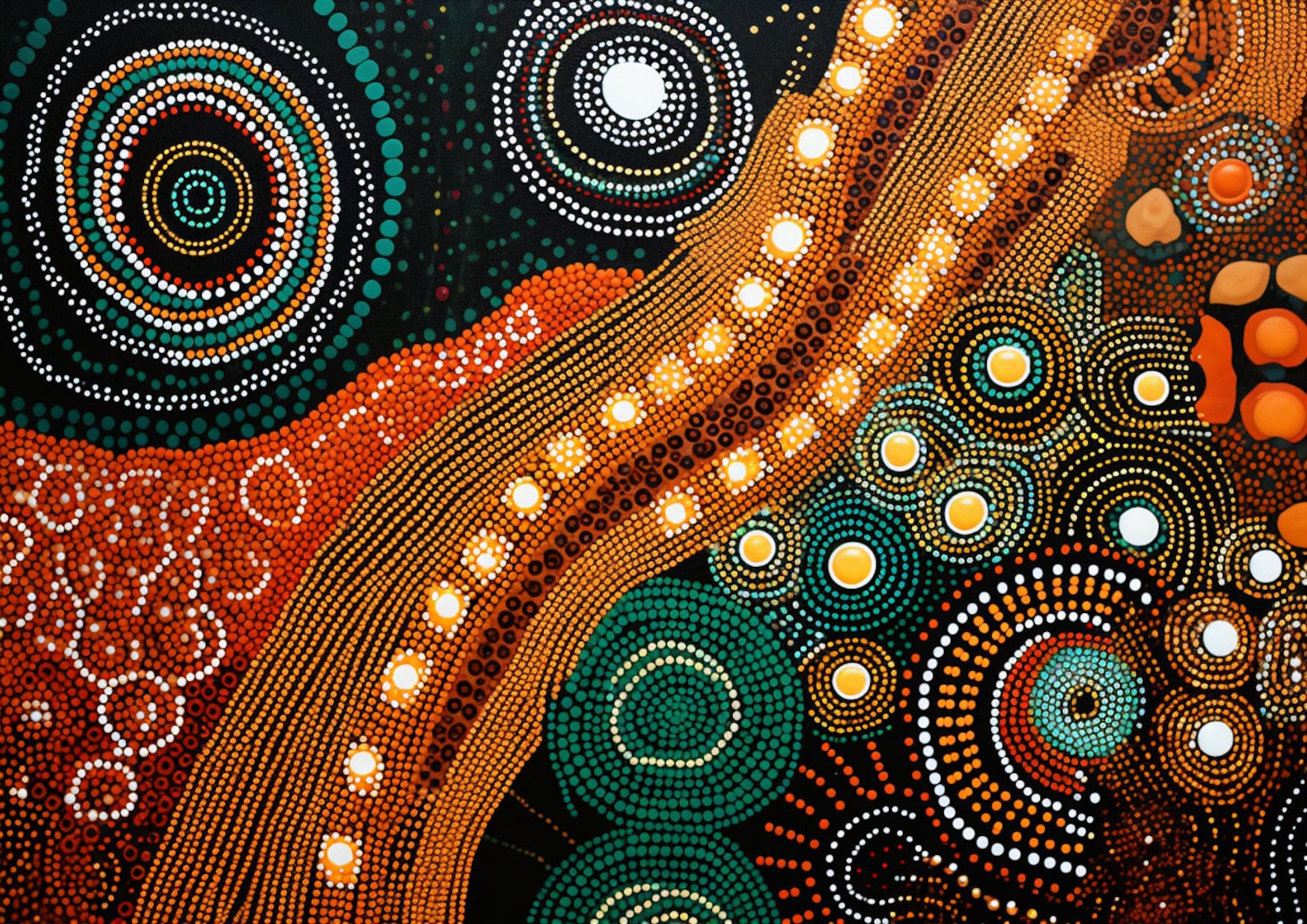 Aboriginal Art ABORIGINAL Print Patterns Art Print Aboriginal Wall Art ...