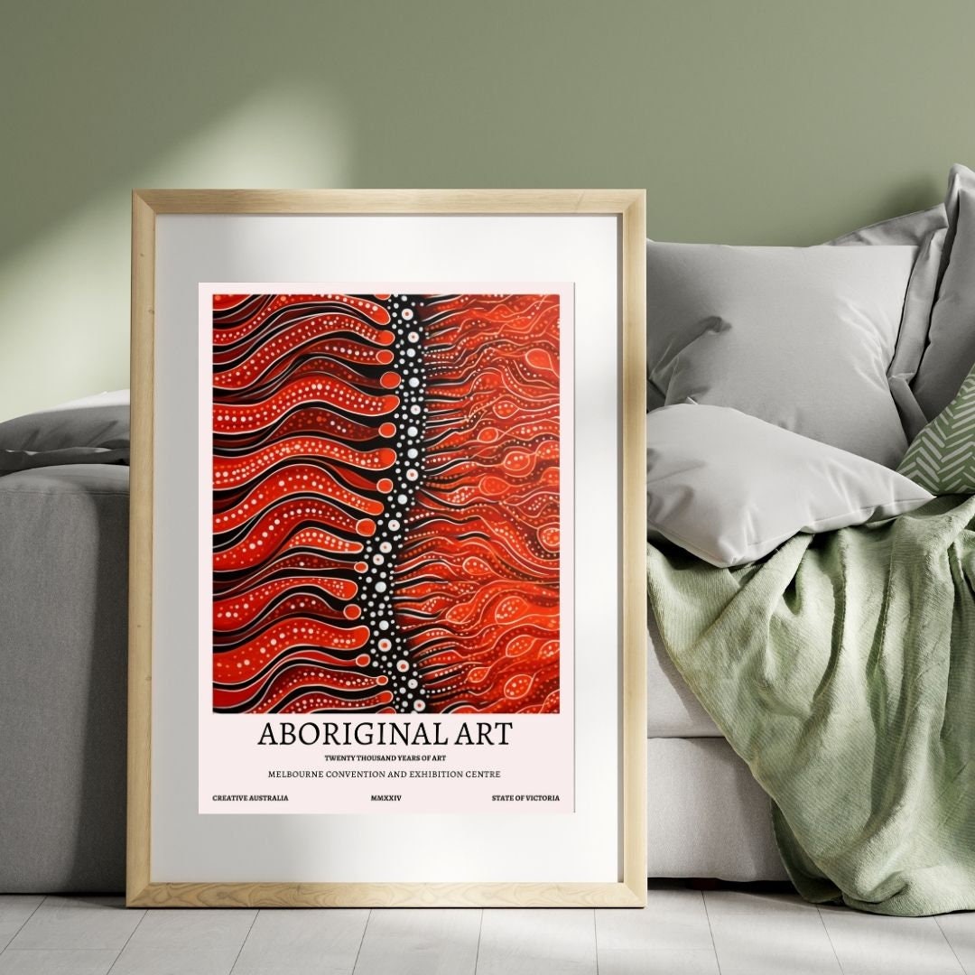 Aboriginal Art Exhibition Poster Prints Print Selection Pretty Wall Art ...