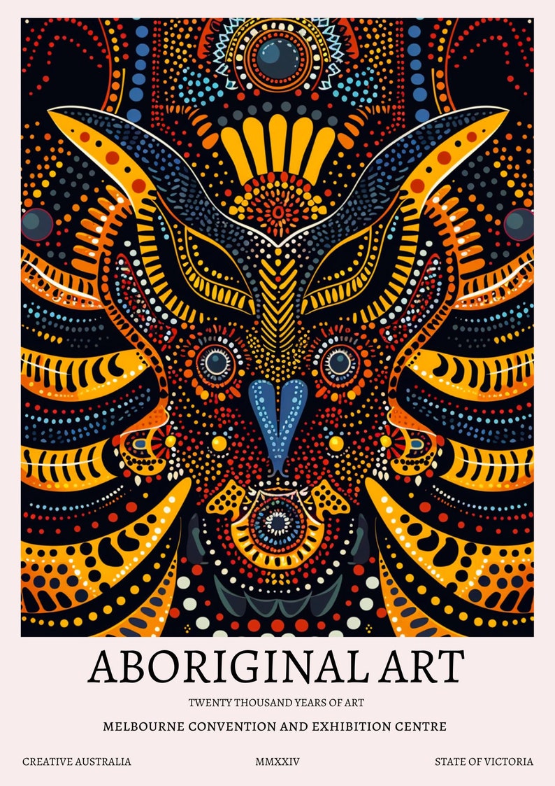 Aboriginal Art Exhibition Poster Selection Aboriginal Prints Beautiful ...